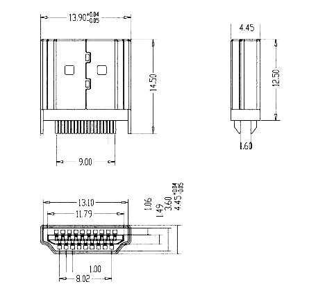 HDMIプラグ - aitendo